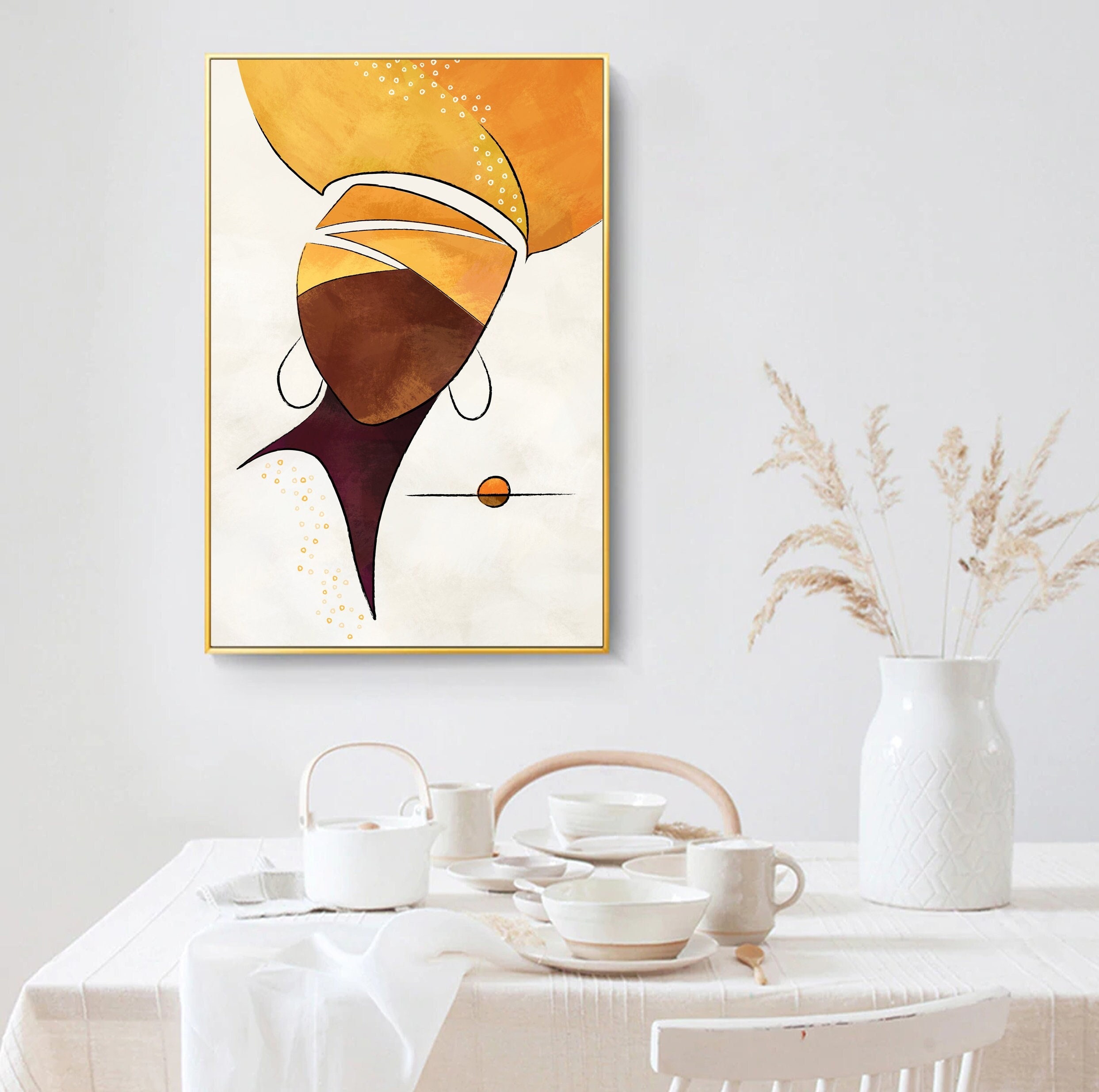 African Art Poster - Etsy