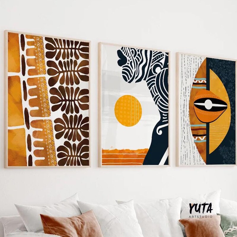 African Wall Art - Etsy
