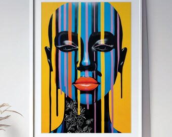 Contemporary African American Art Set of 3 Prints. Modern - Etsy