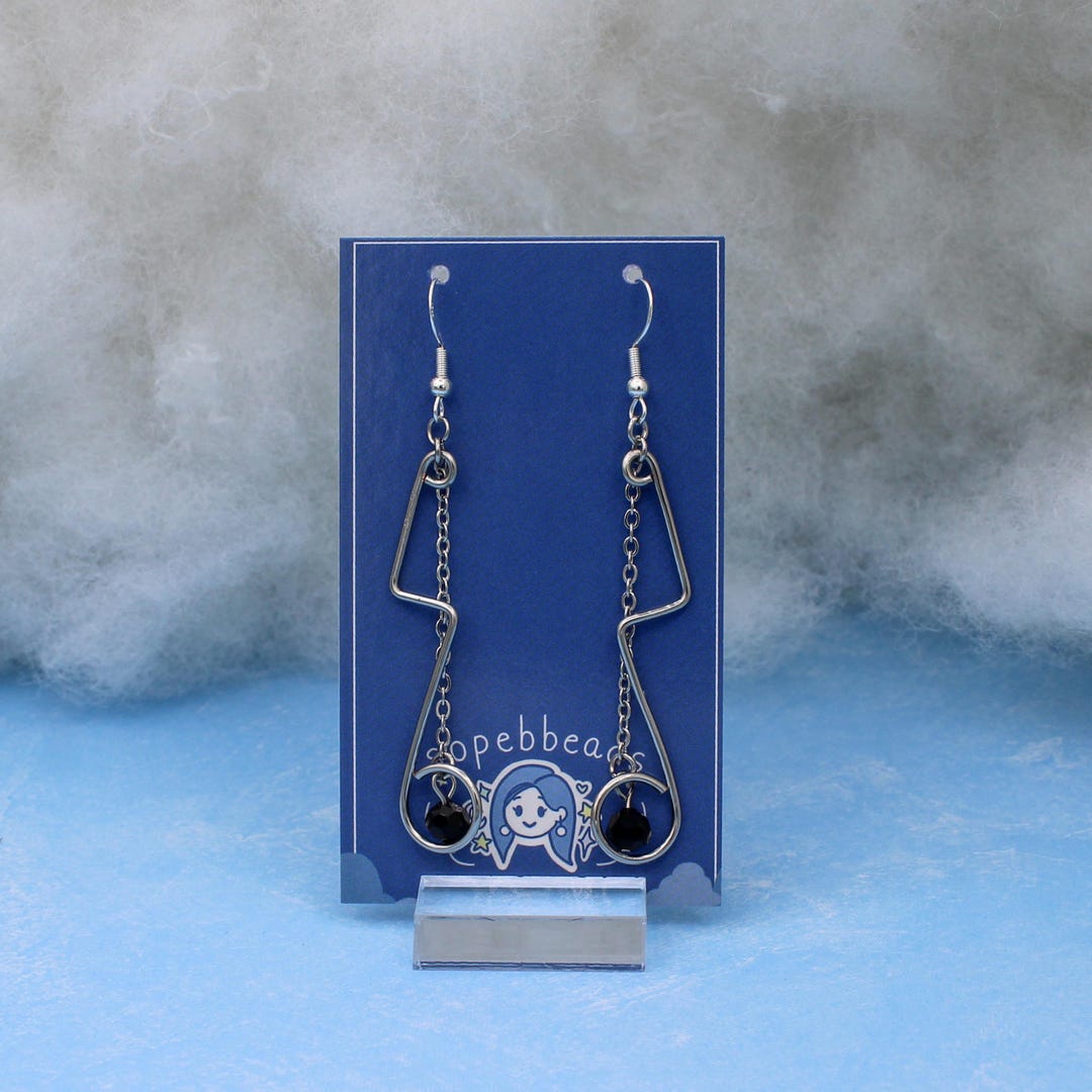 Cursed Speech User Anime Inspired Earrings|hypoallergenic Stainless ...