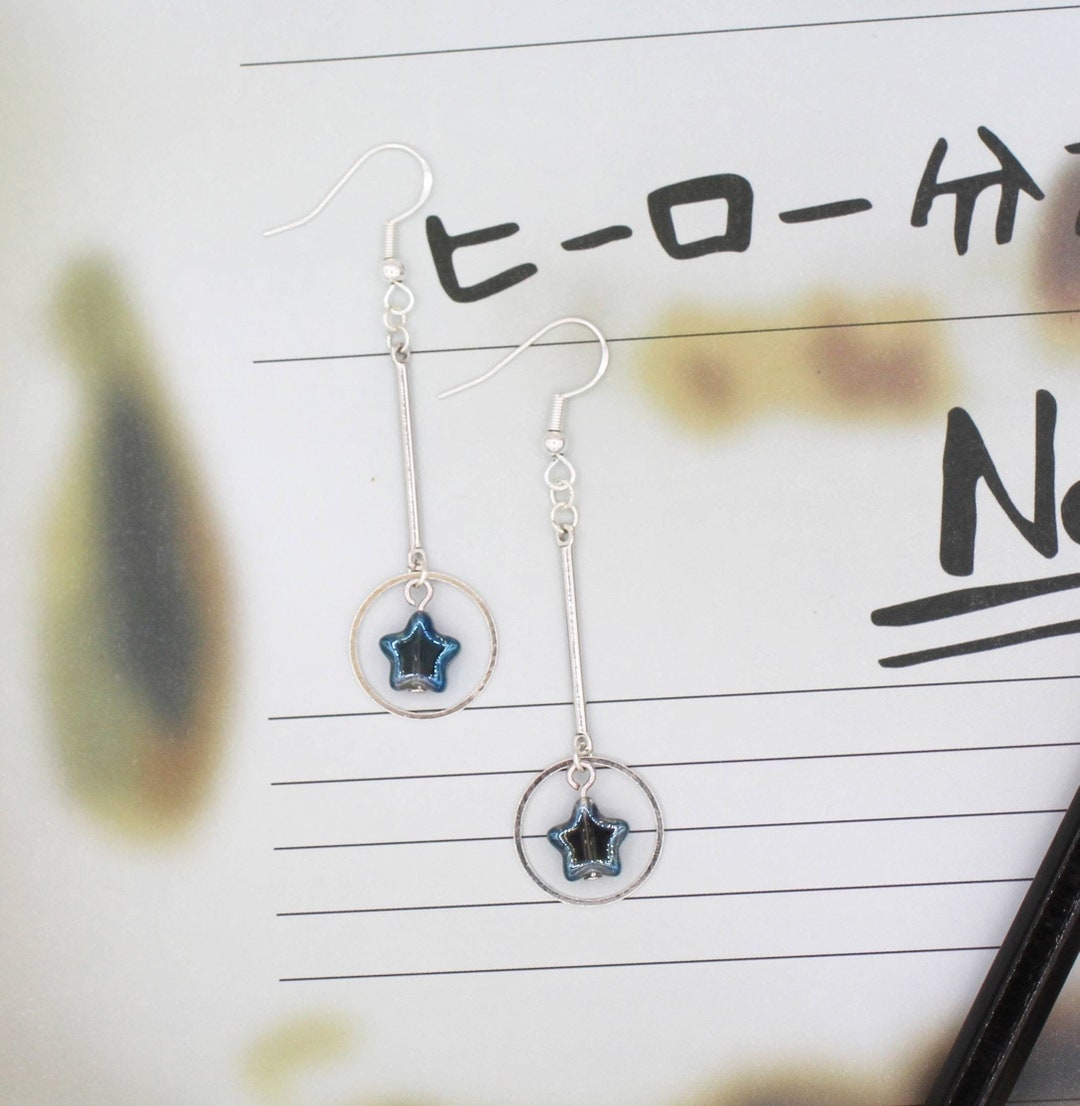 Engine Hero Anime Earrings Inspired Hoop Dangles Hypoallergenic, Nickel ...