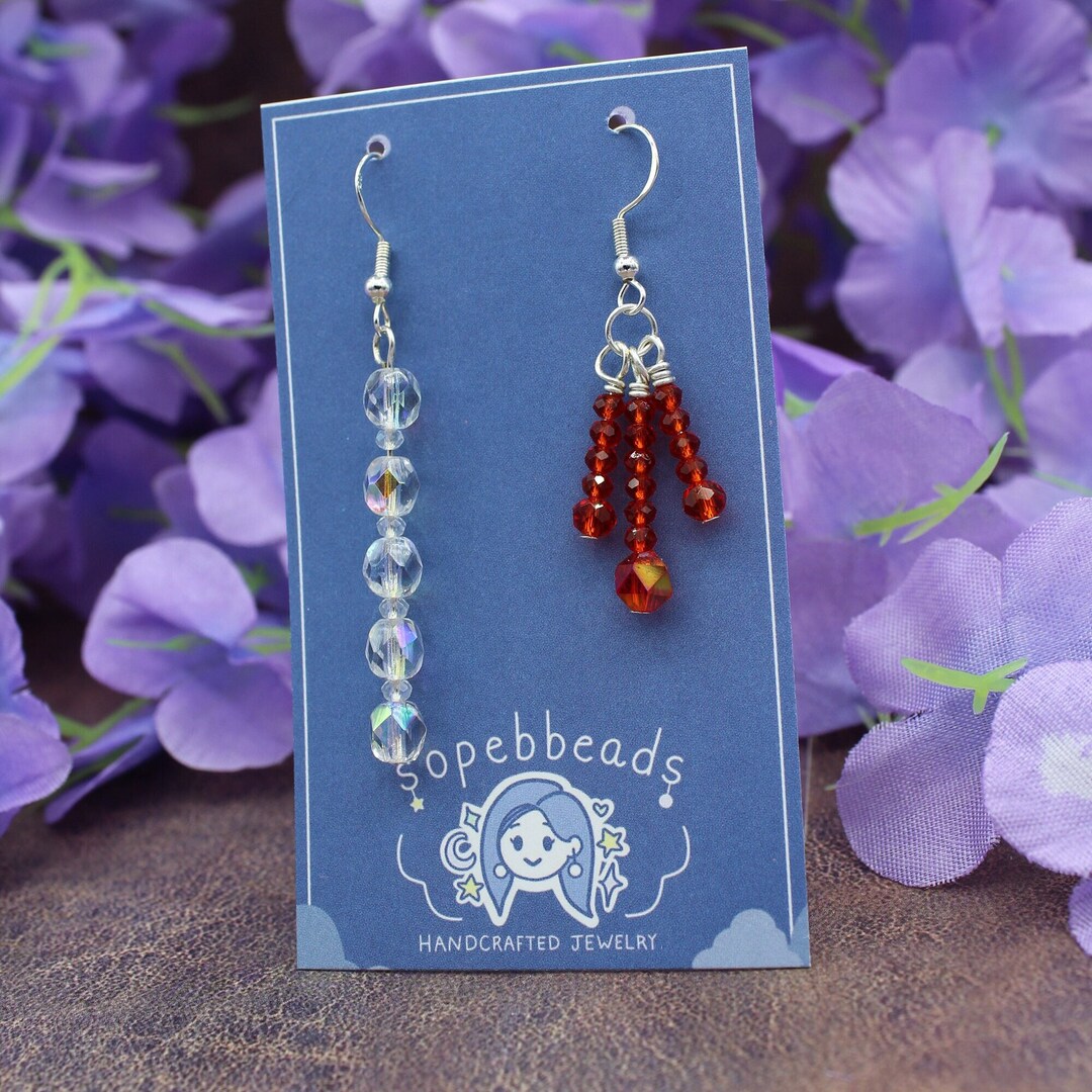 Flashy Sound Breathing Slayer Anime Inspired Earrings|hypoallergenic ...