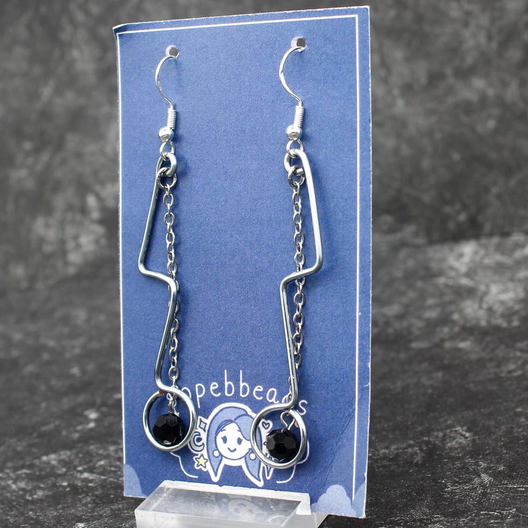 Cursed Speech User Anime Inspired Earrings|hypoallergenic Stainless ...