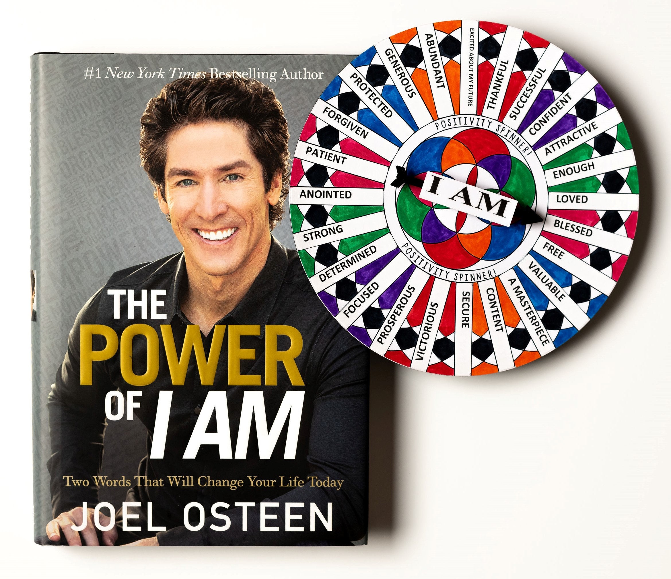 The Power of I AM Affirmation Inspiration Spinner Wheel I Am ...