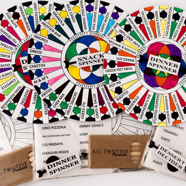 Dinner Decider Dice - Etsy