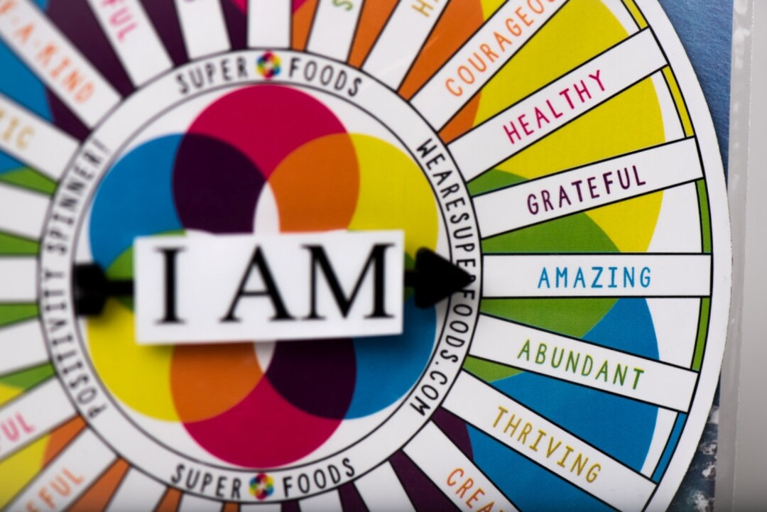 I AM Positivity Spinner Uplifting and Empowering Affirmations to ...