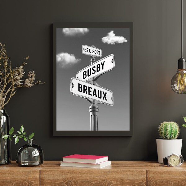 Family Crossroad Sign - Etsy