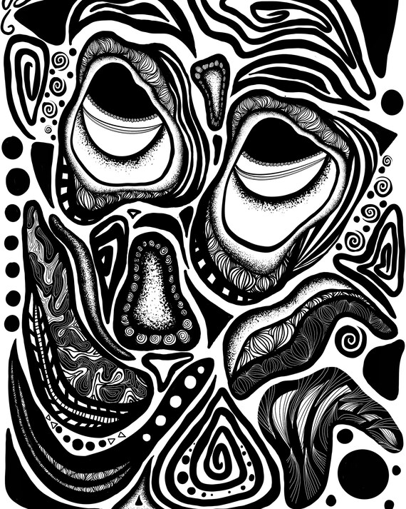 Trippy Dark Art