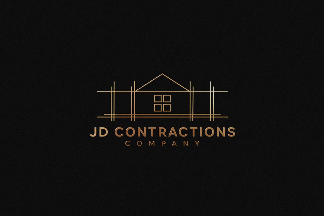 CONSTRUCTION MINIMAL LOGO Design, Custom Construction Logo Design ...