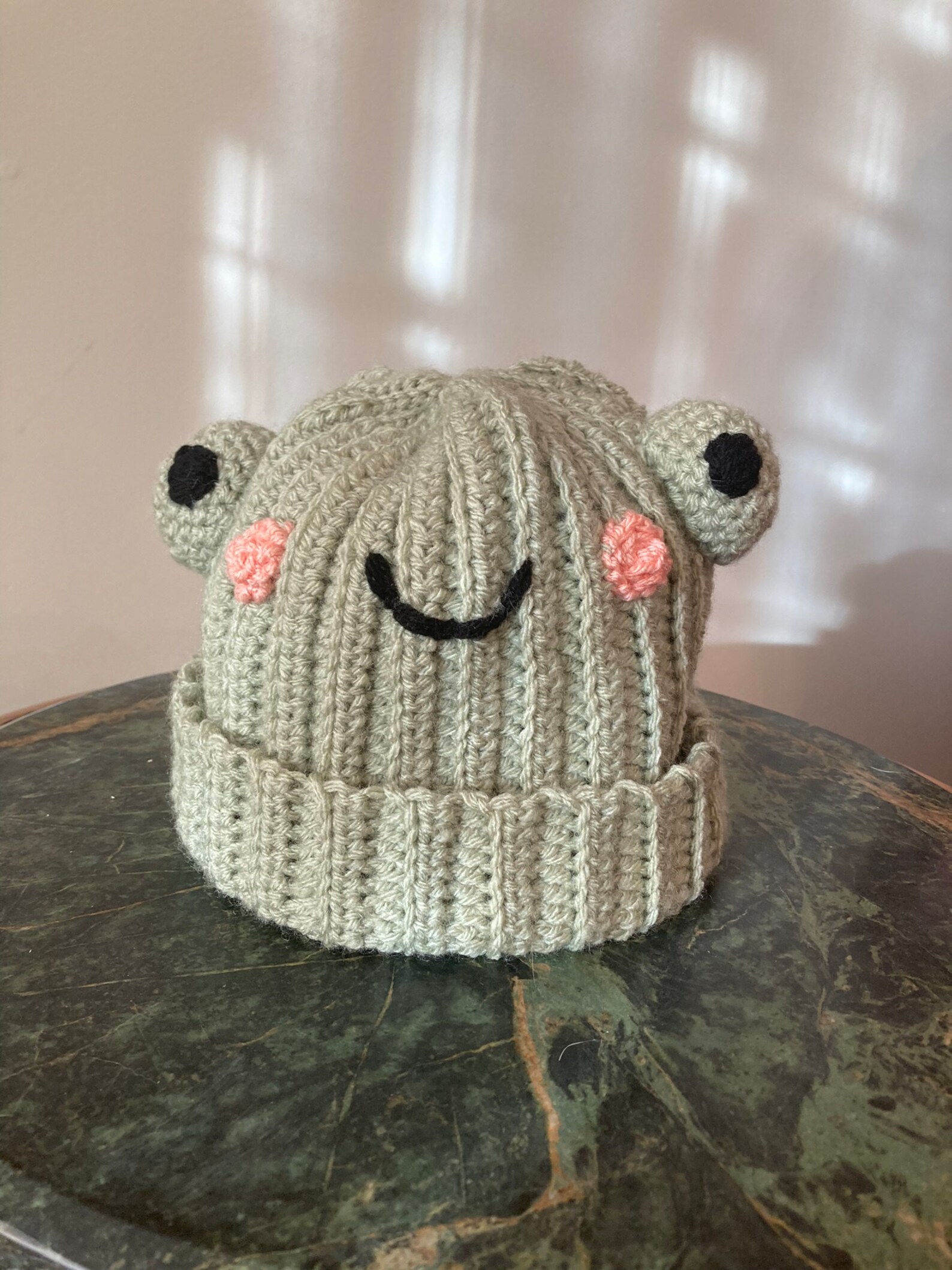 Crochet Frog Beanie Hat - Etsy