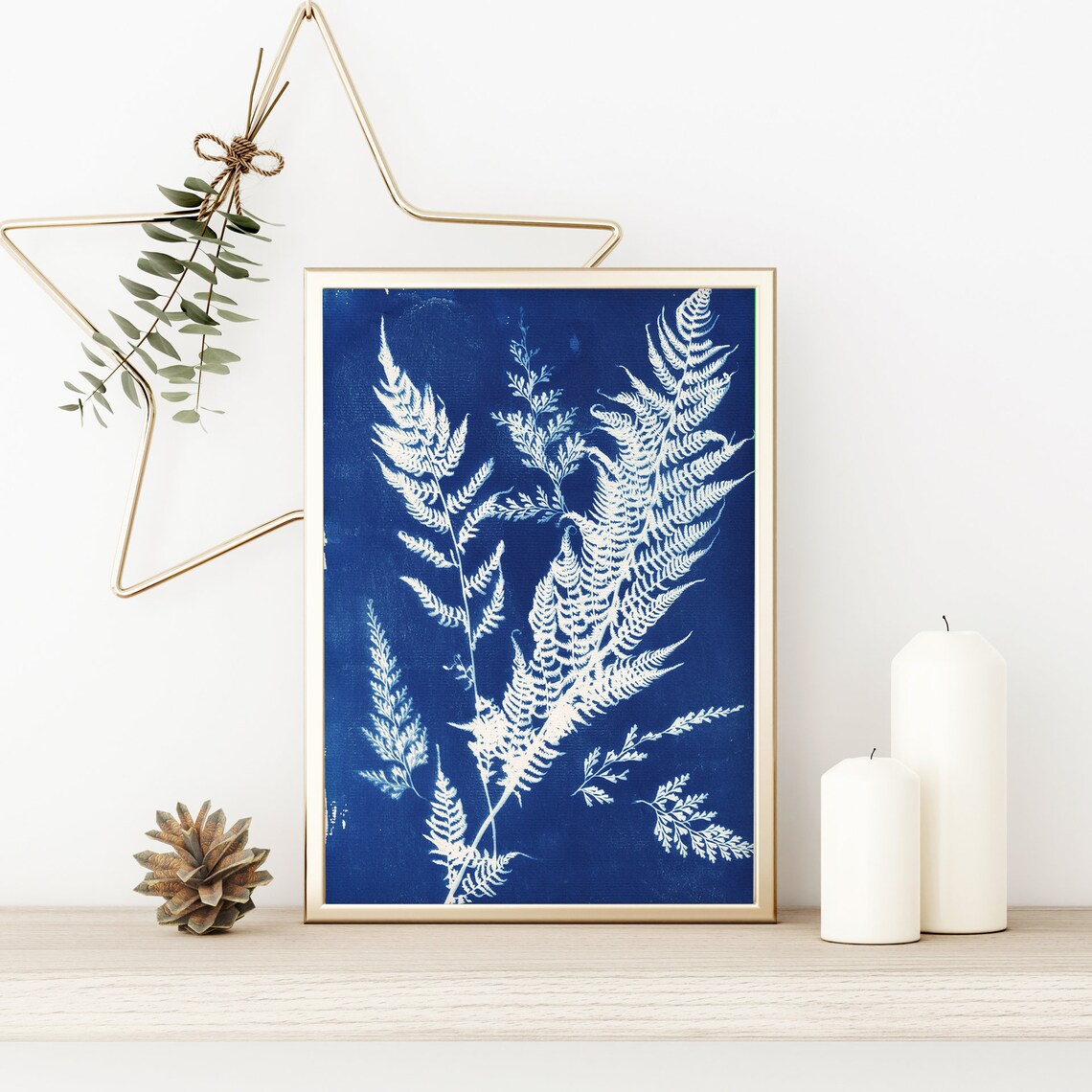 Cyanotype Fine Art Gilcèe Print - Etsy