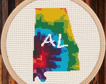 University of Alabama Cross Stitch Patterns - Etsy