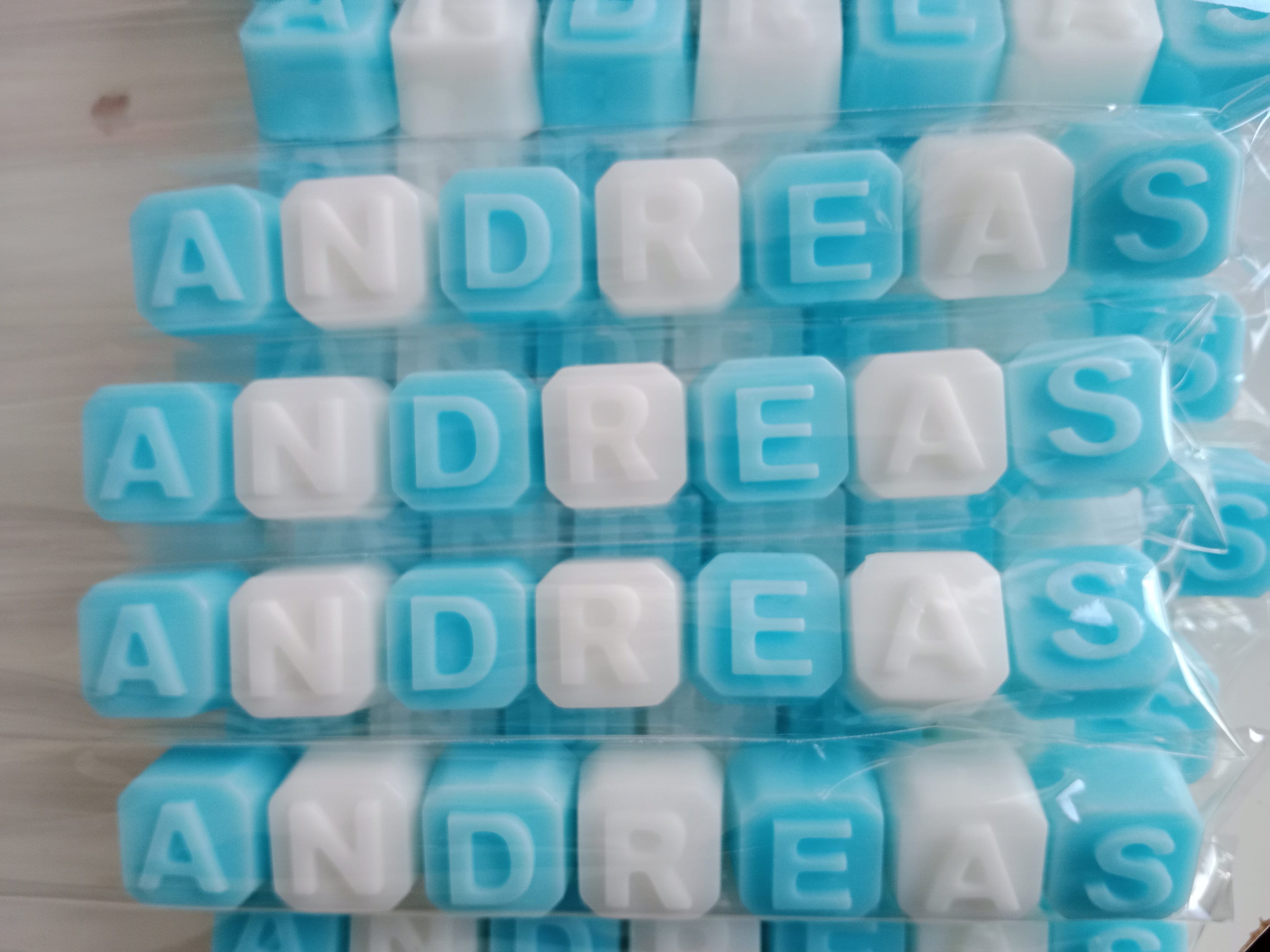 Pastel Colour Letters Soap Personalized Baby Name Soap - Etsy