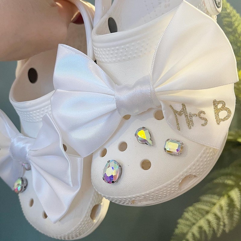 Wedding Crocs - Etsy