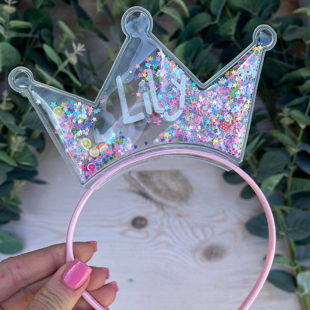 Birthday Crown Headband / Princess Crown/ Crown Headband / Girl Hair ...