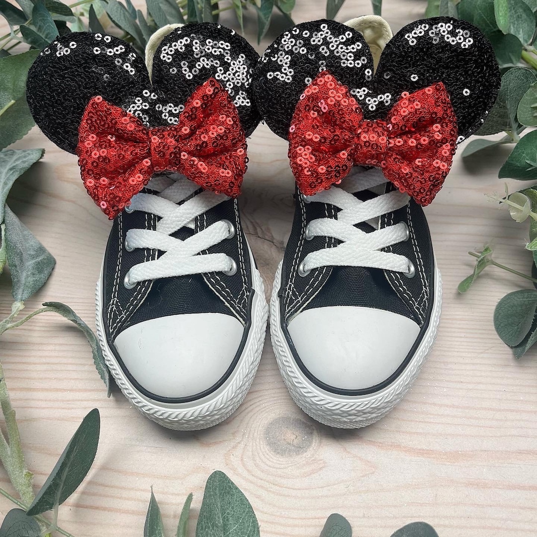 Mouse Ears for Trainers / Mouse Ear Shoe Charms / Shoe Accessories - Etsy
