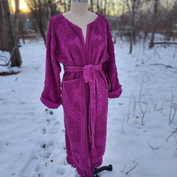 Chenille Robe - Etsy
