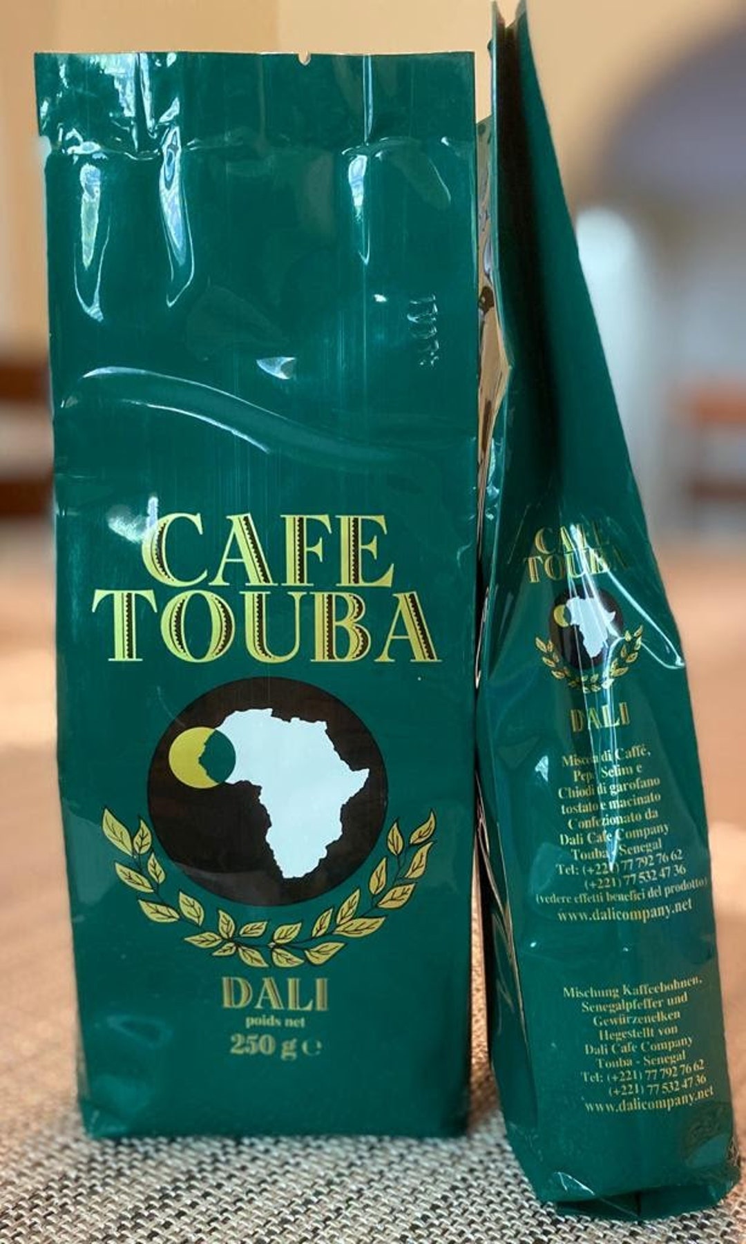 Cafe Touba Dali. Flavoured Ground Coffee Medium Dark Roast. - Etsy UK