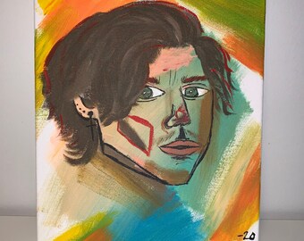 Miniature Acrylic Painting by Ben Stone - Etsy
