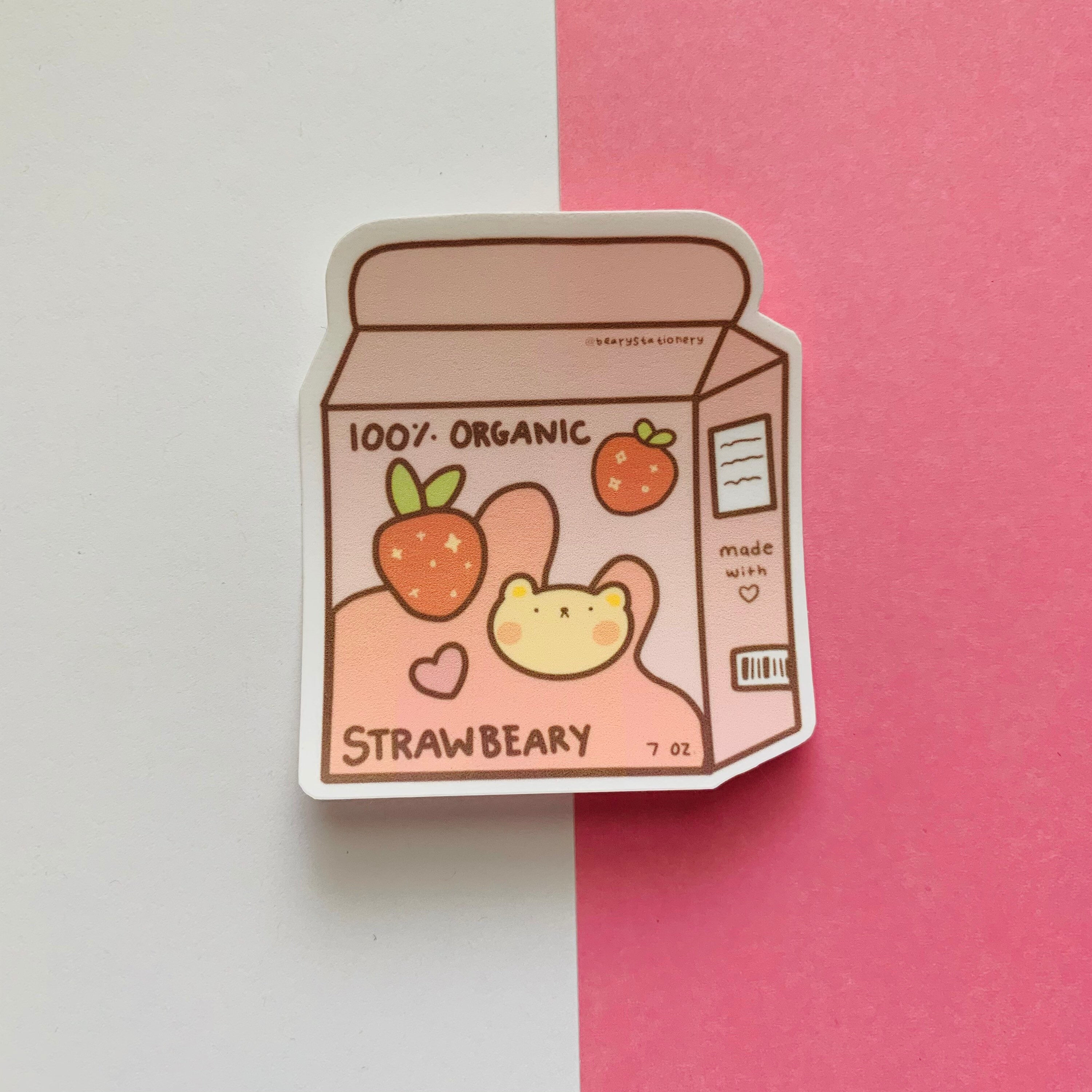 Cute Milk Carton Stickers Vinyl sticker for laptop | Etsy