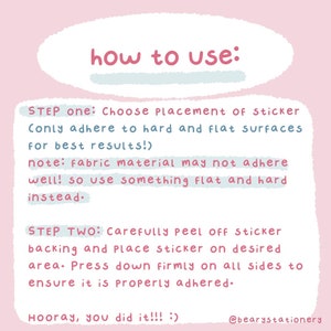 Cute Knife Pastel Warning Sticker | Pink Kawaii Decal, Airbag Label ...