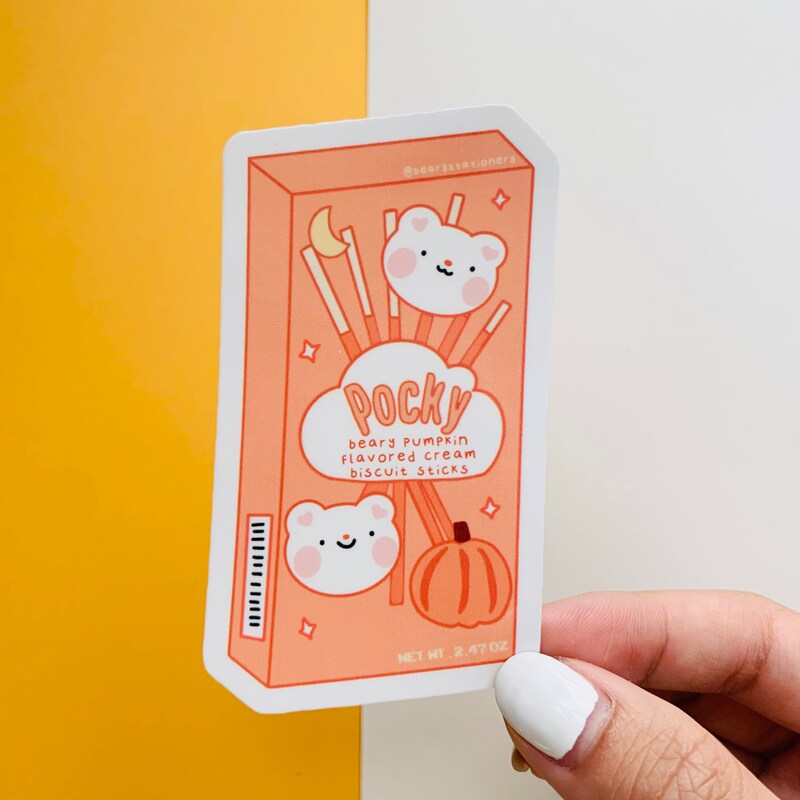 Pocky Sticker - Etsy