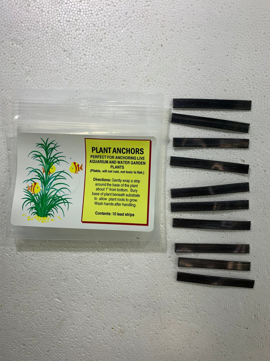 LIVE AQUARIUM PLANTS Plant Anchor Weights 10 Pieces Buy2 Get1 Free - Etsy