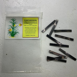 LIVE AQUARIUM PLANTS Plant Anchor Weights 10 Pieces Buy2 Get1 Free - Etsy