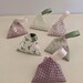 Handmade Sewing /pattern Weights, Floral/spotty Fabric Weights, Set of ...