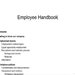 Easy to Edit Employee Handbook / Manual /staff Handbook /small Business ...