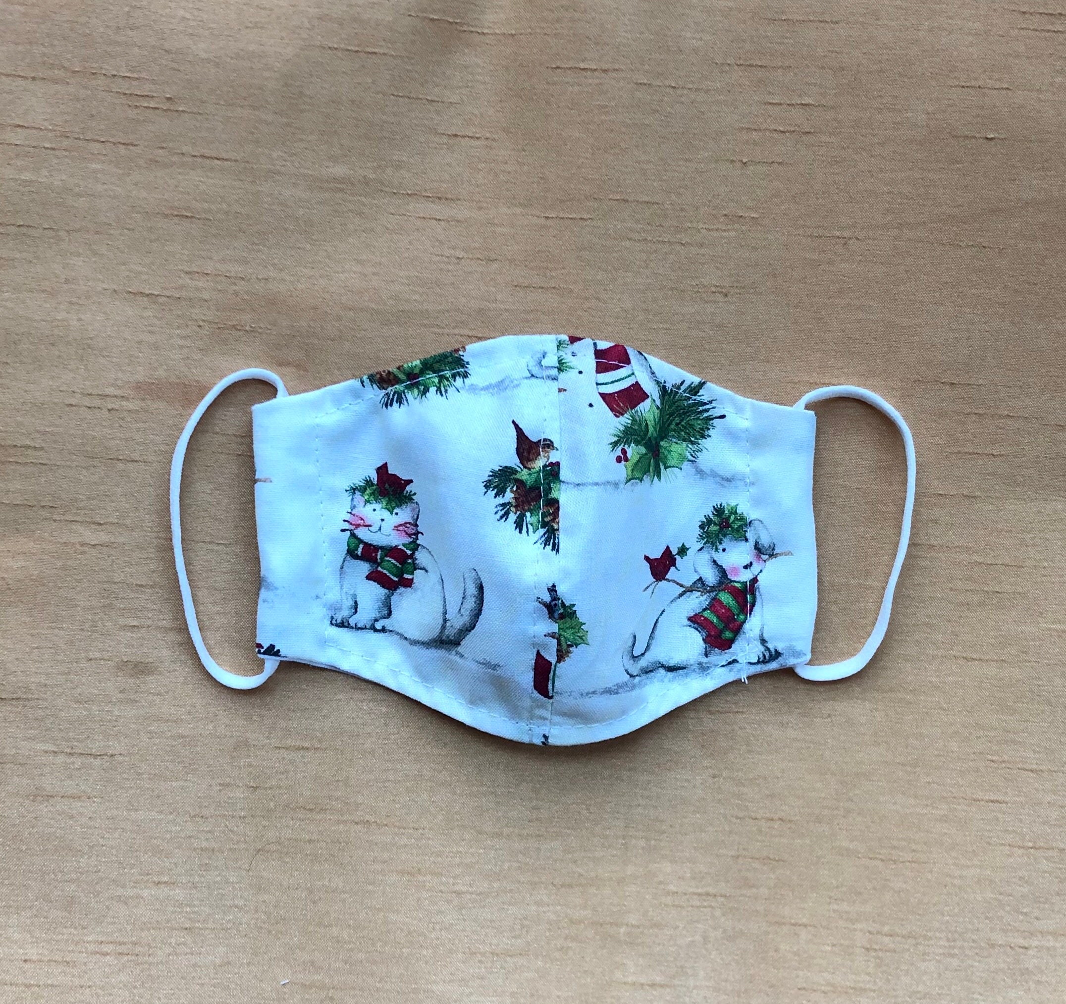 Christmas/holiday Facemasks for Toddlers/kids/adults - Etsy
