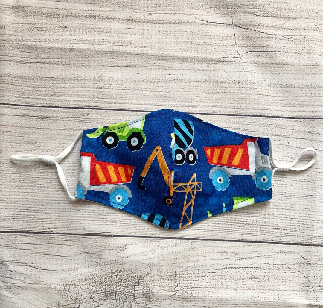 Construction Vehicles/digger Masks - Etsy