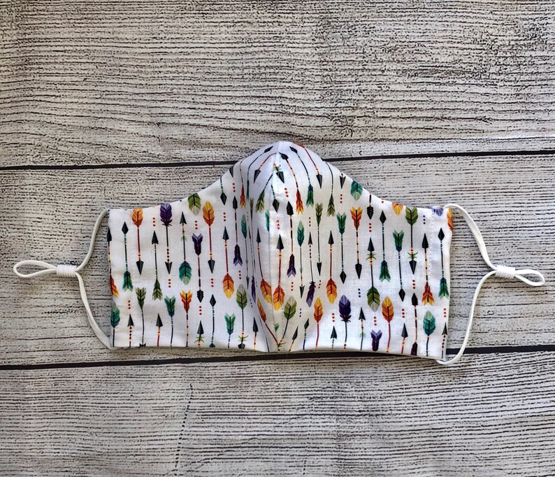 Colorful Arrows Mask - Etsy