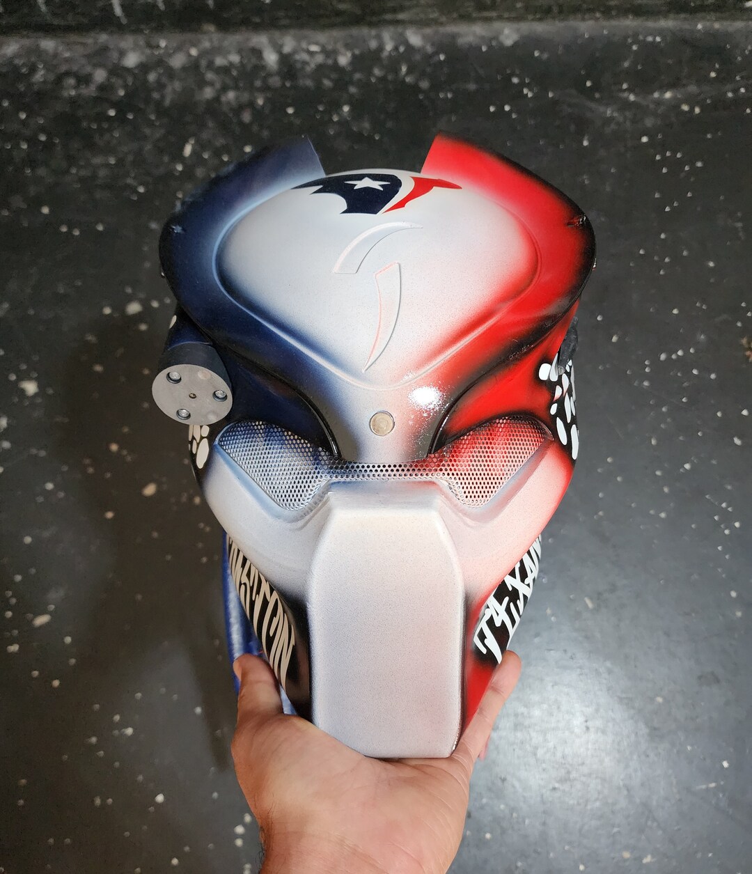 Houston Texans Predator Mask - Etsy