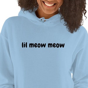 Lil Meow Meow Hoodies, K-pop Sweater, If You Know You Know Hoodies ...