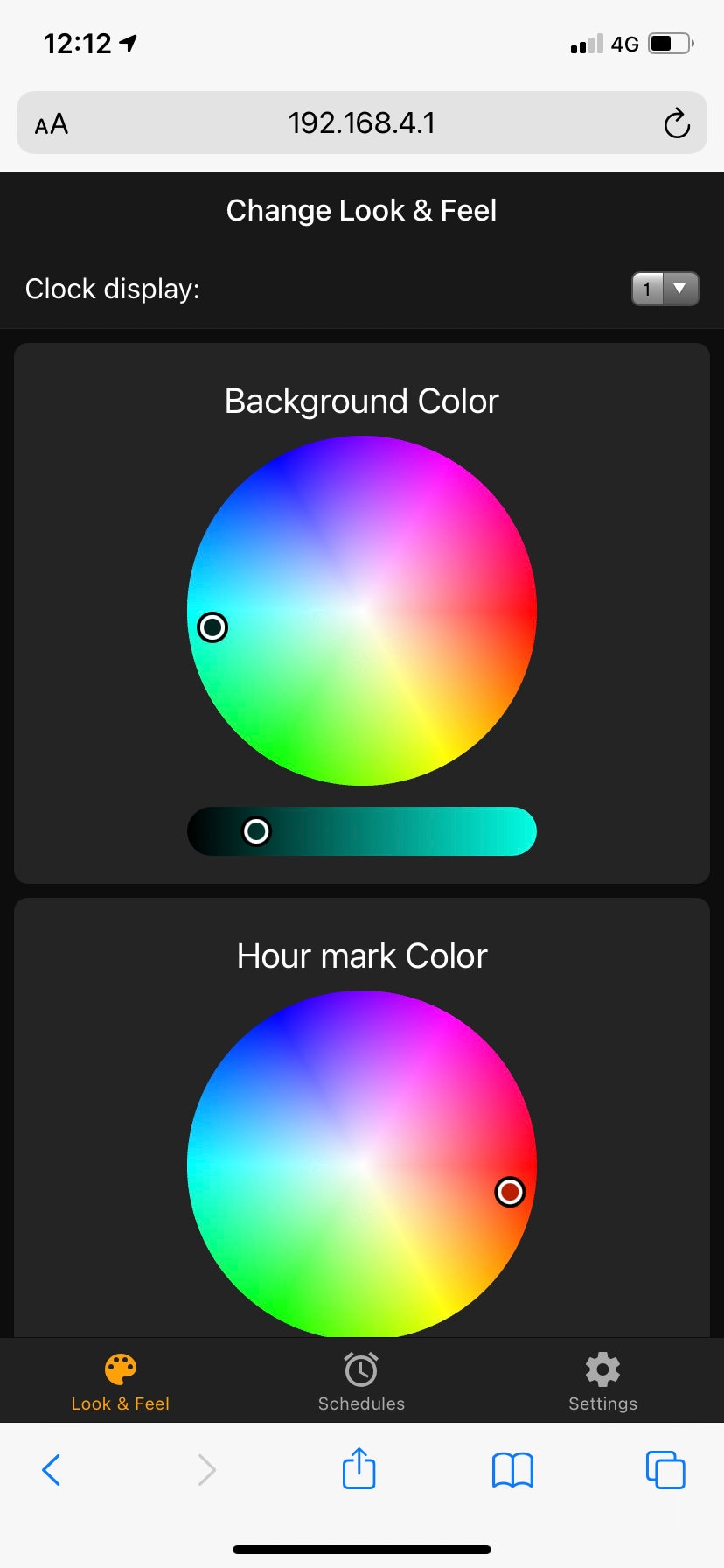 MDG Led Clock model 1 | Etsy