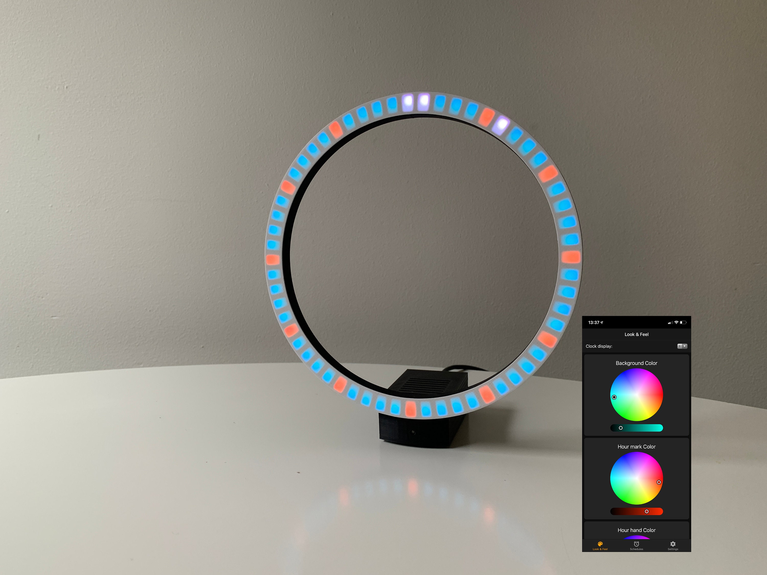 MDG Led Clock (model 1) - Etsy