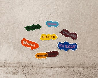 Slang Stickers - Etsy