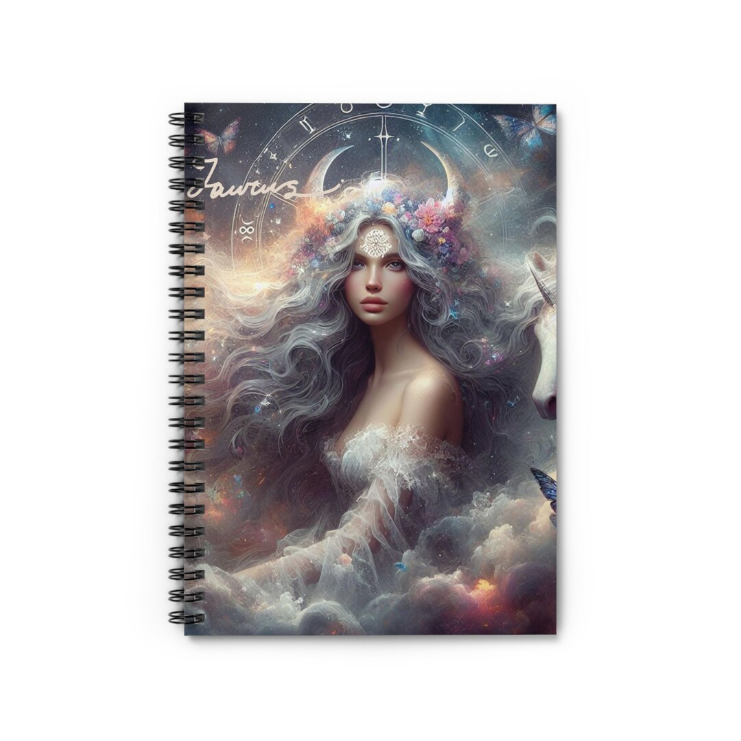 Taurus Spiral Notebook Ruled Line - Etsy