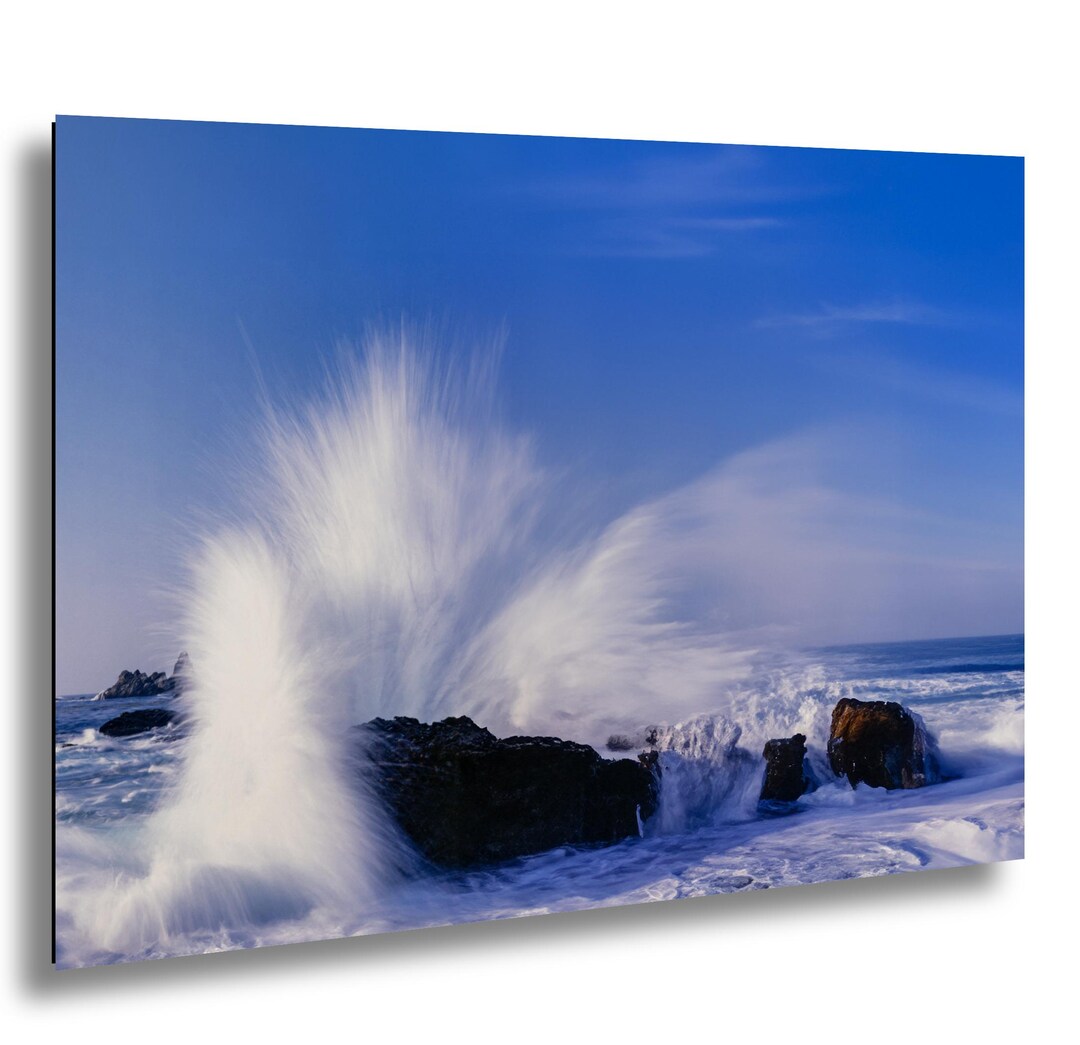 Tidal Sculpture Art Print – Ocean Wave Photography, Coastal Decor - Etsy