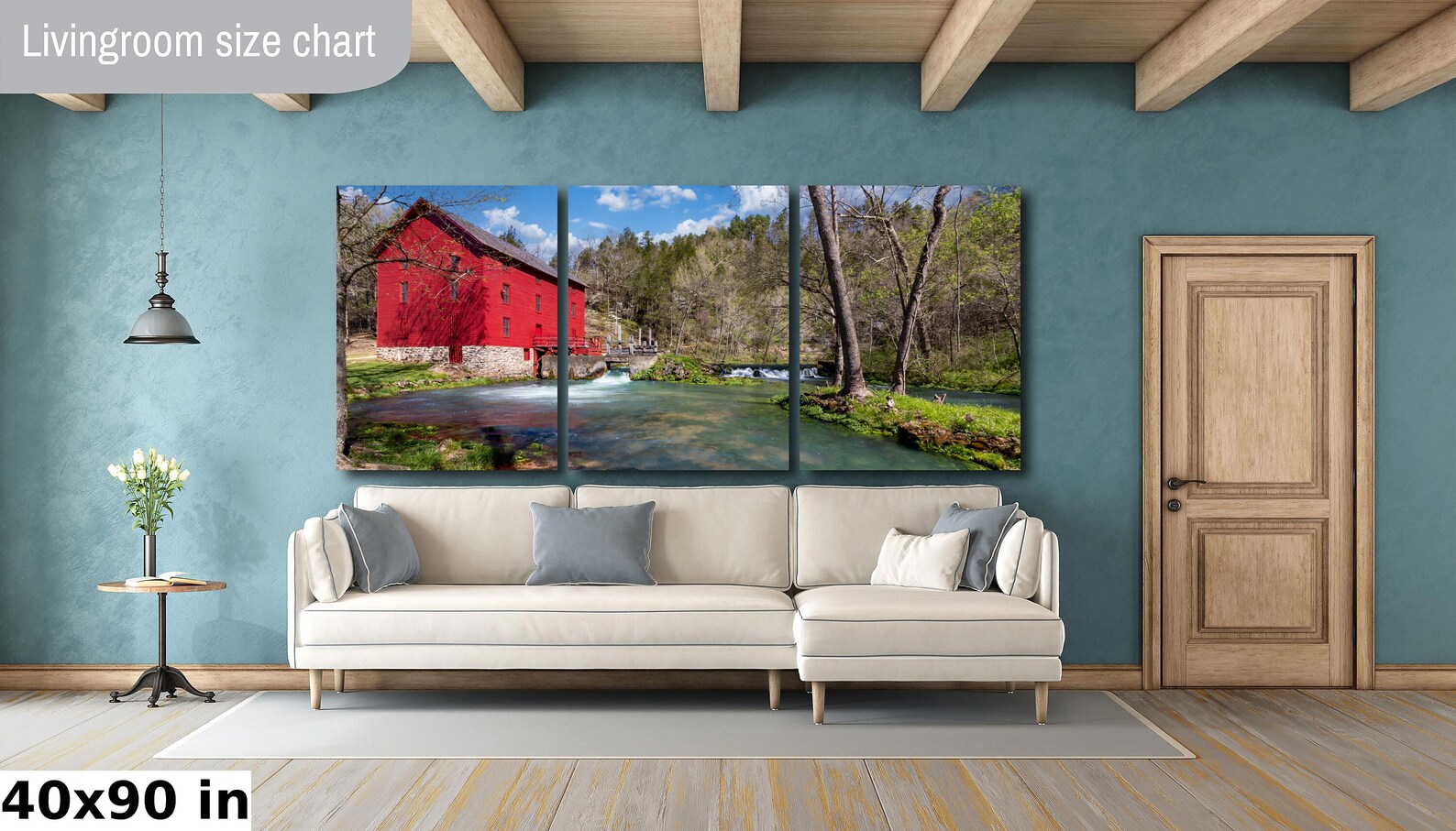 Spring at Alley Spring Alley Spring Mill Located in the Ozark National ...