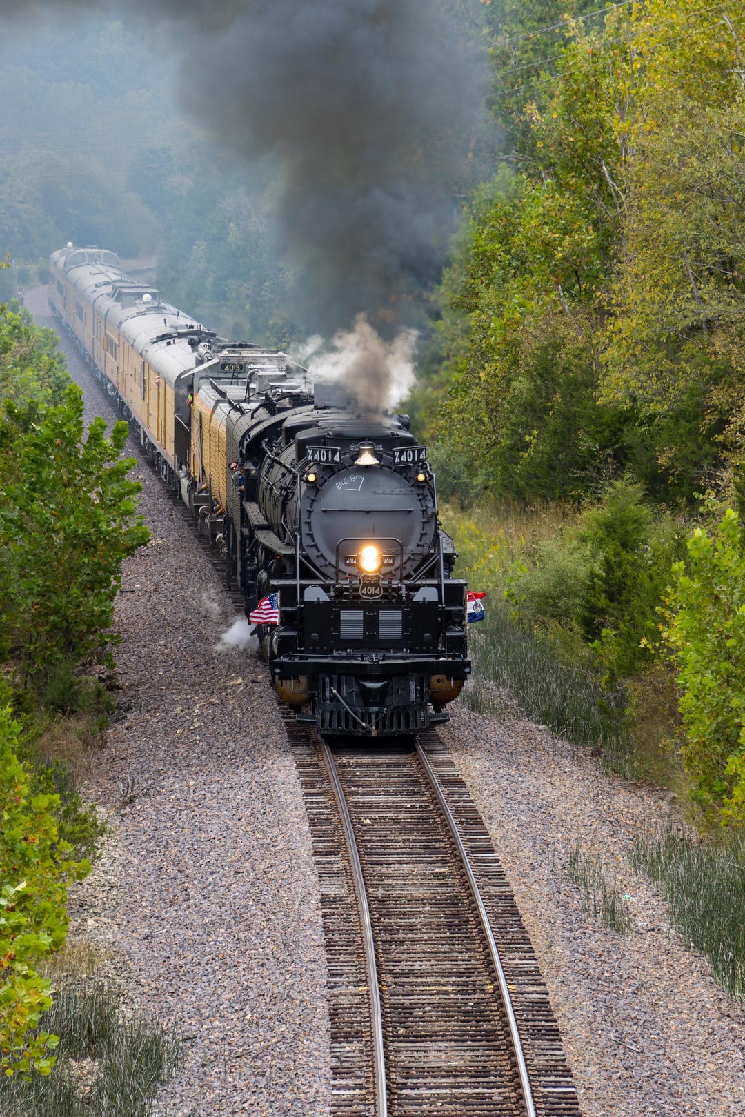 Union Pacific Big Boy 4014 Steam Locomotive Print: Arcadia, Missouri - Etsy