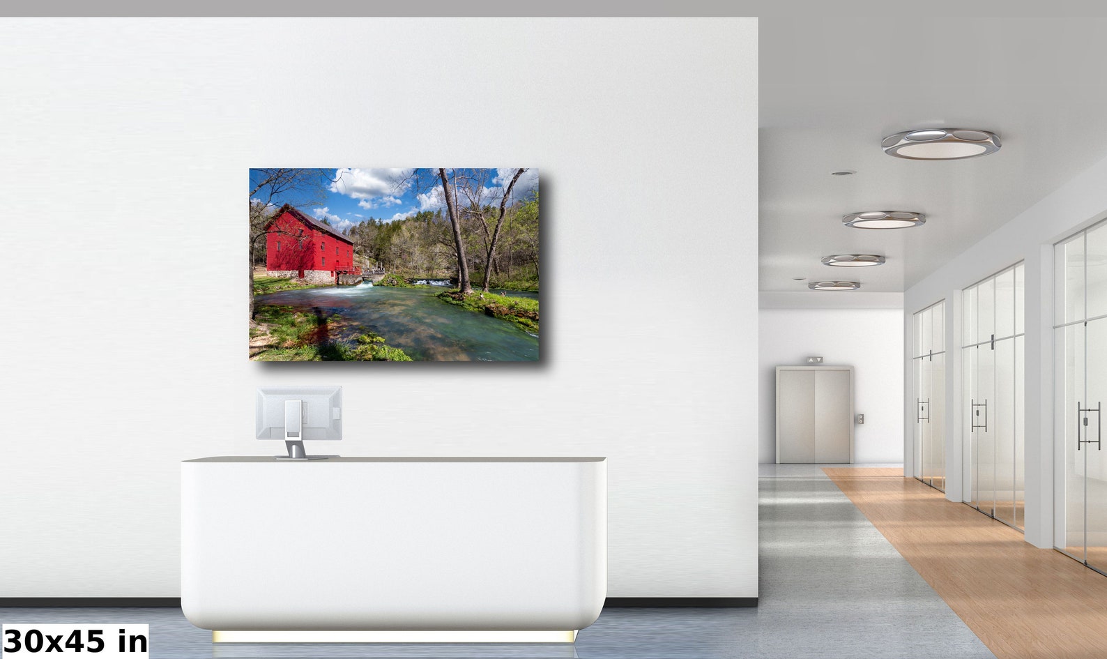 Spring at Alley Spring - Alley Spring Mill Located in the Ozark ...