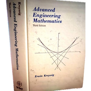 1972 Advance Engineering Mathematics 3rd Edition by Erwin Kreyszig - Etsy