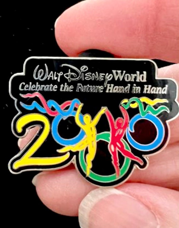 Disney Year 2000 Pin Celebrate the Future, Vintage Tr… - Gem