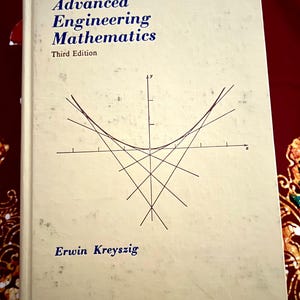 1972 Advance Engineering Mathematics 3rd Edition by Erwin Kreyszig - Etsy