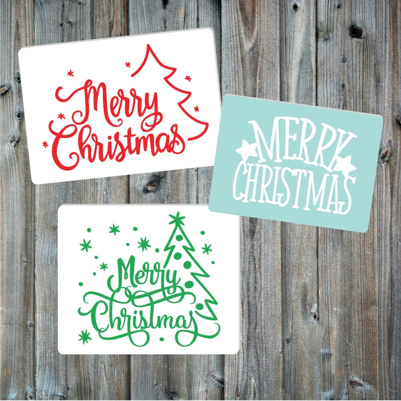 Christmas Decals - Etsy