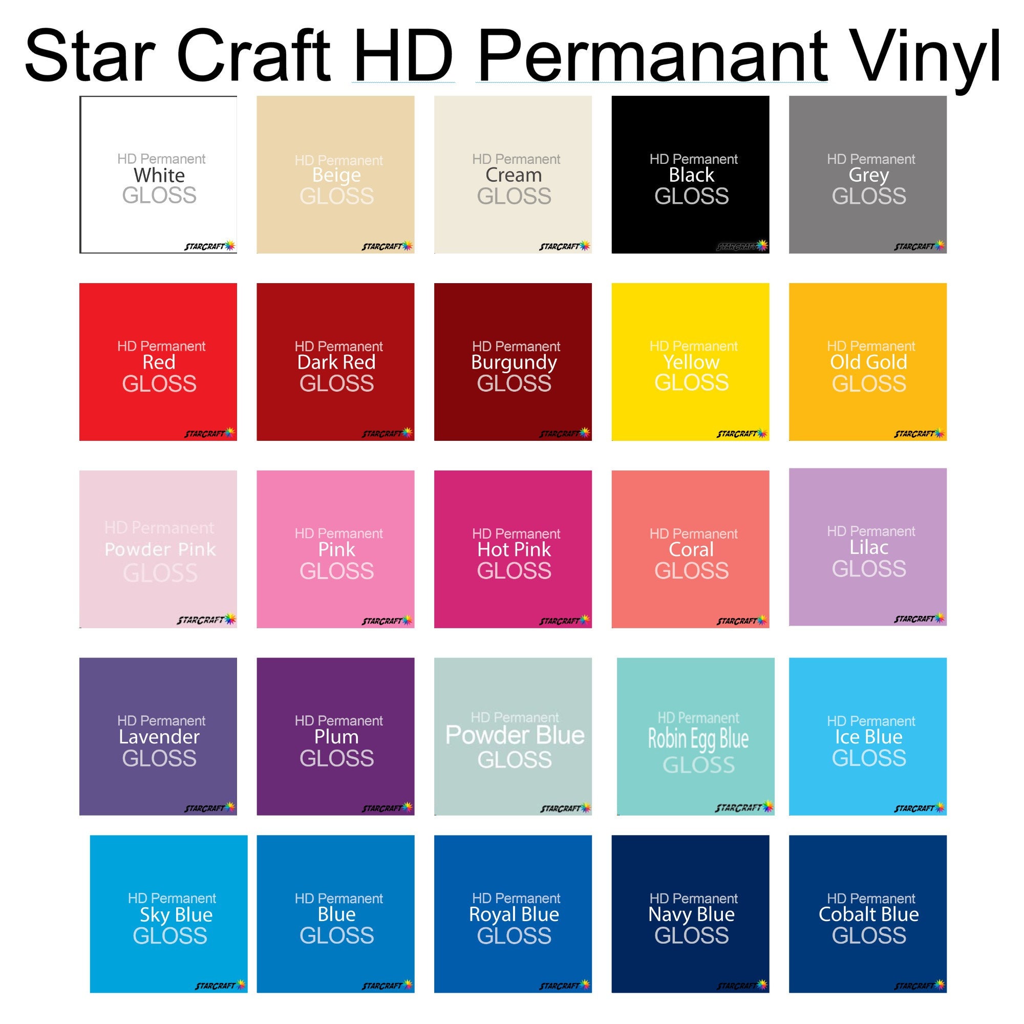 Custom Full Sheet of Vinyl Decals | Etsy