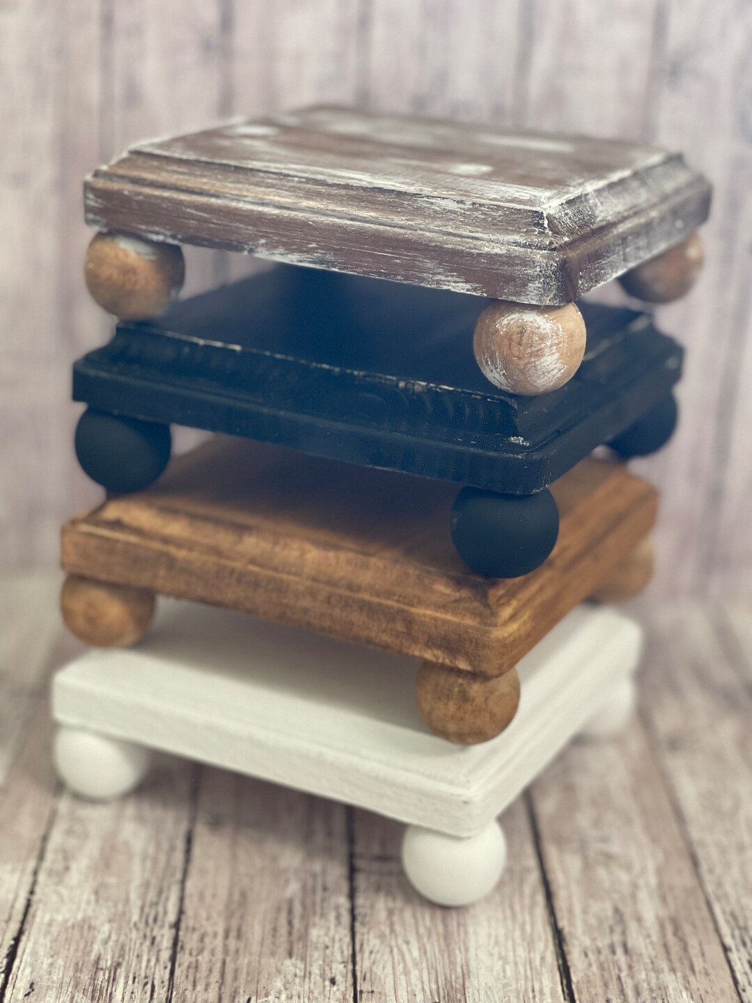 Mini Riser for Tiered Tray, Tiered Tray Decor, Farmhouse Decor, Mini ...