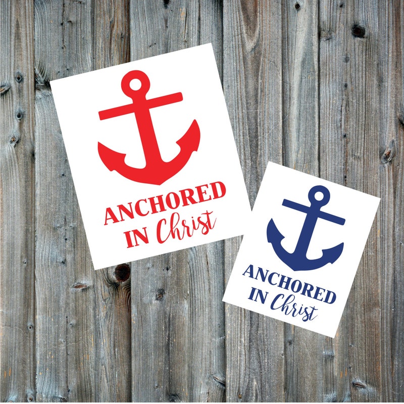 Anchored in Christ - Etsy